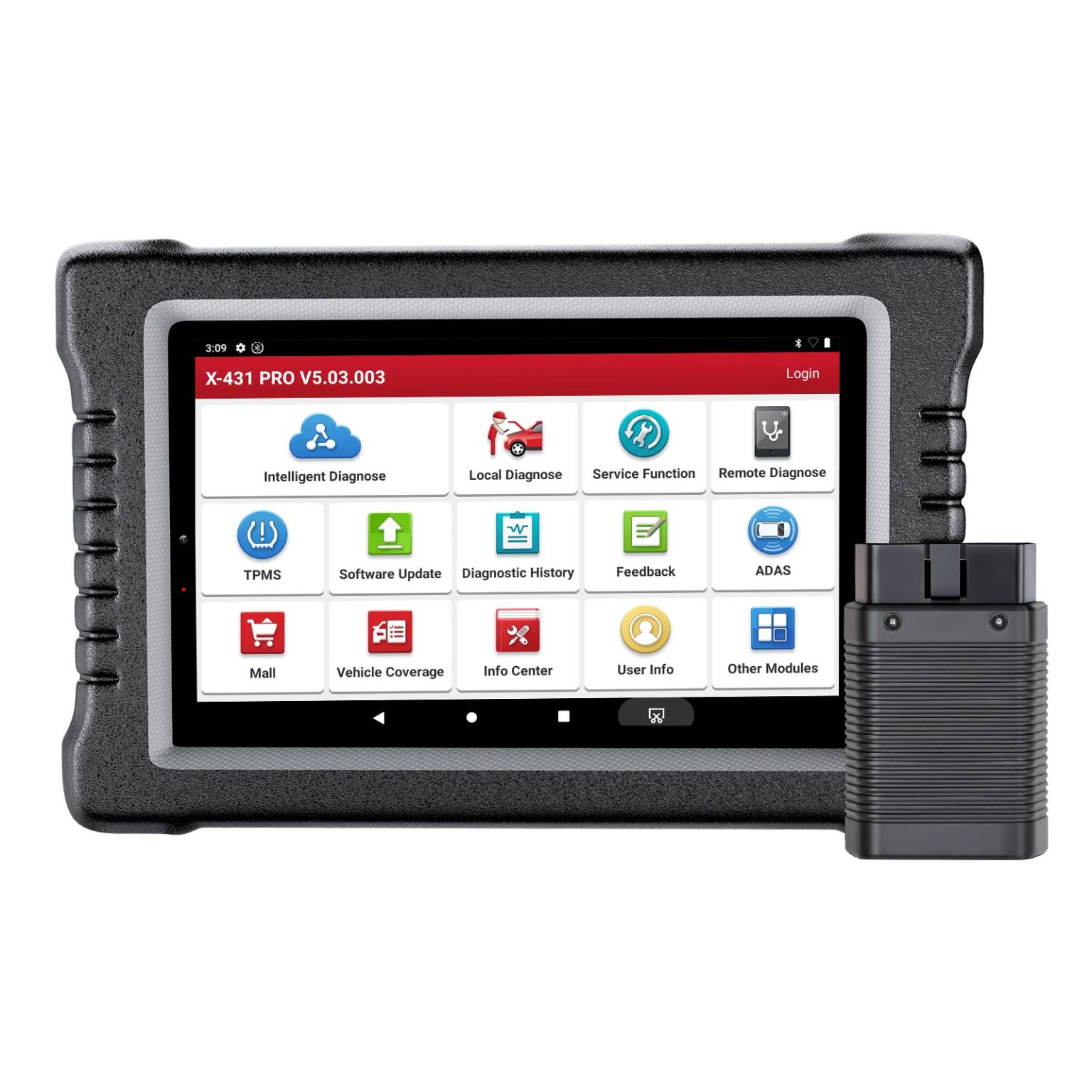Launch X431 PRO 5 PRO5 Full System Diagnostic Tool with Smartlink 2.0 ...