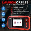 LAUNCH X431 CRP123 OBD2 Professional Automotive Scanner Engine ABS SRS ...