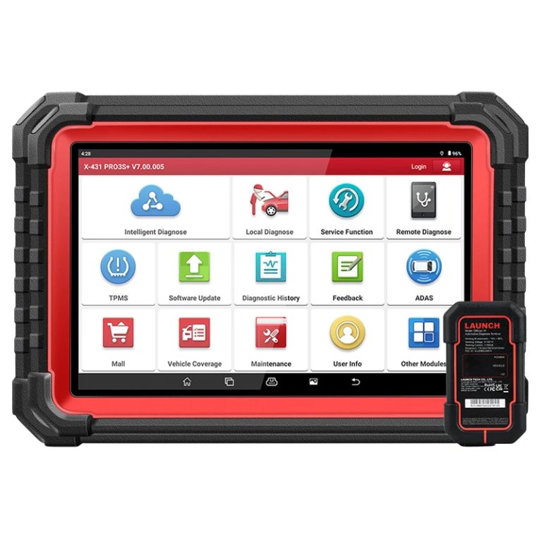 LAUNCH X431 PRO3S+ V5.0 Bi-Directional Scan Tool 31+ Reset Service OE-Level Full System ...