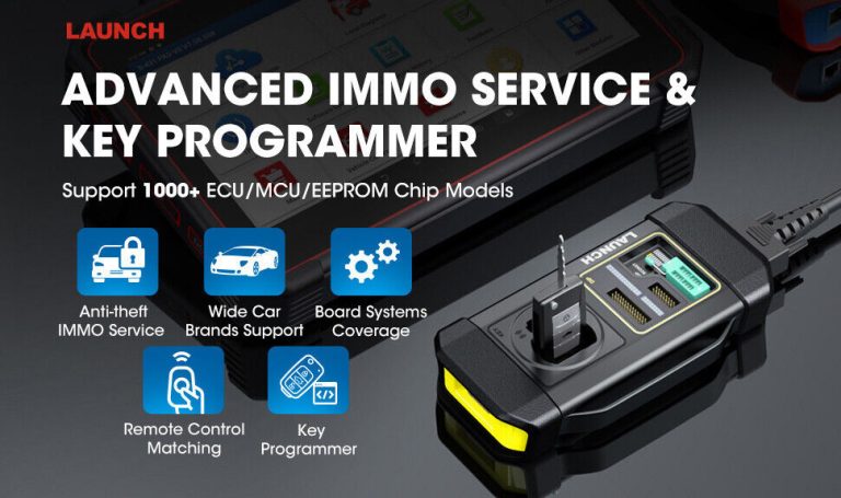 Launch X431 GIII X-PROG 3 Advanced Immobilizer & Key Programmer with Launch X431 IMMO Key ...