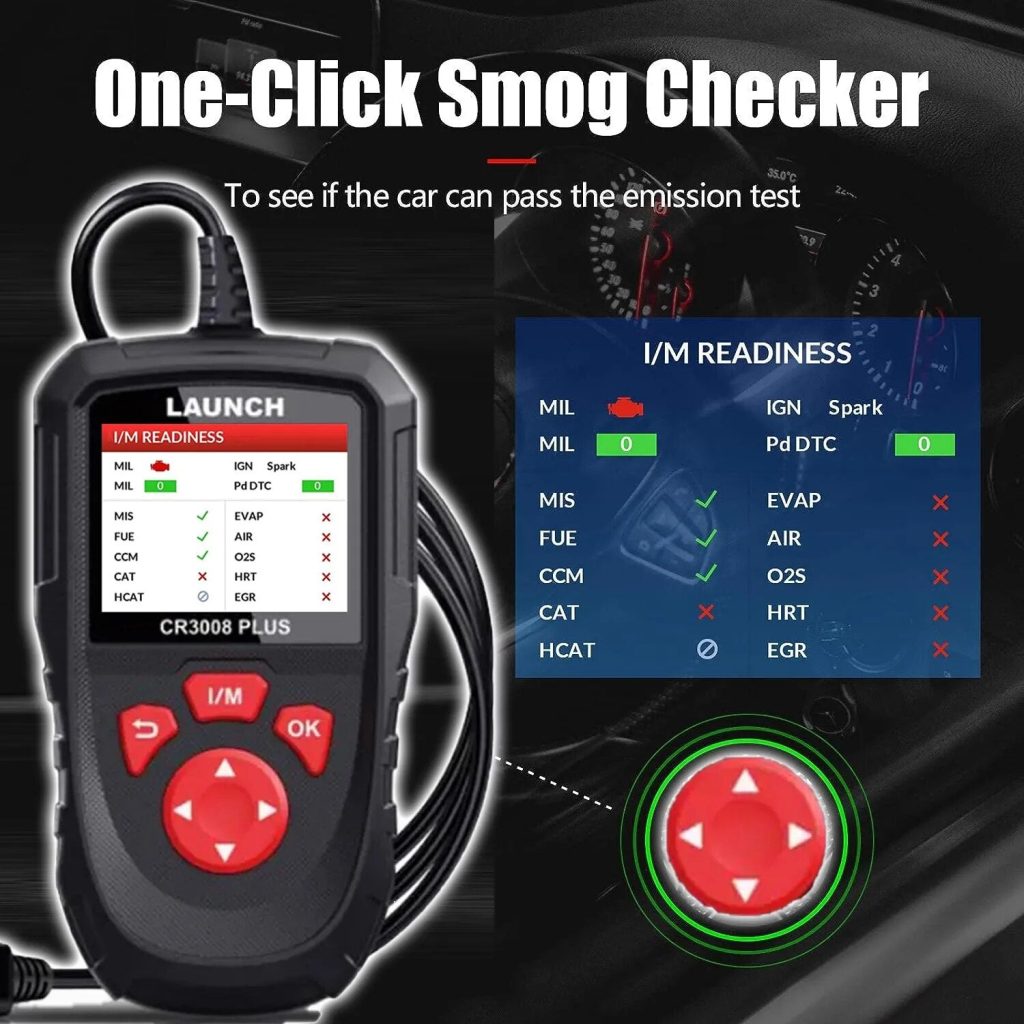 LAUNCH X431 Creader 3008 PLUS OBD2 Scanner Car Code Reader – launch ...