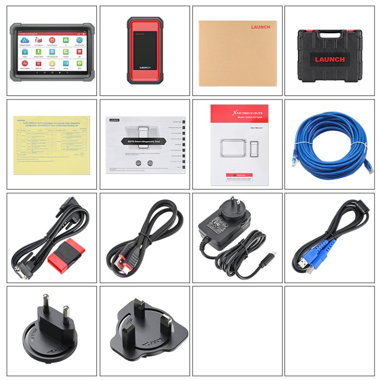 LAUNCH X431 PRO3 V+ Elite J2534 Type C Scanner With Smartlink VCI, OBD ...